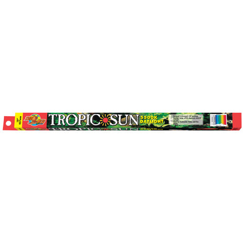 Zoo Med 5500K Tropic Sun T8 Fluorescent Lamp - 15 watt - 18 ...