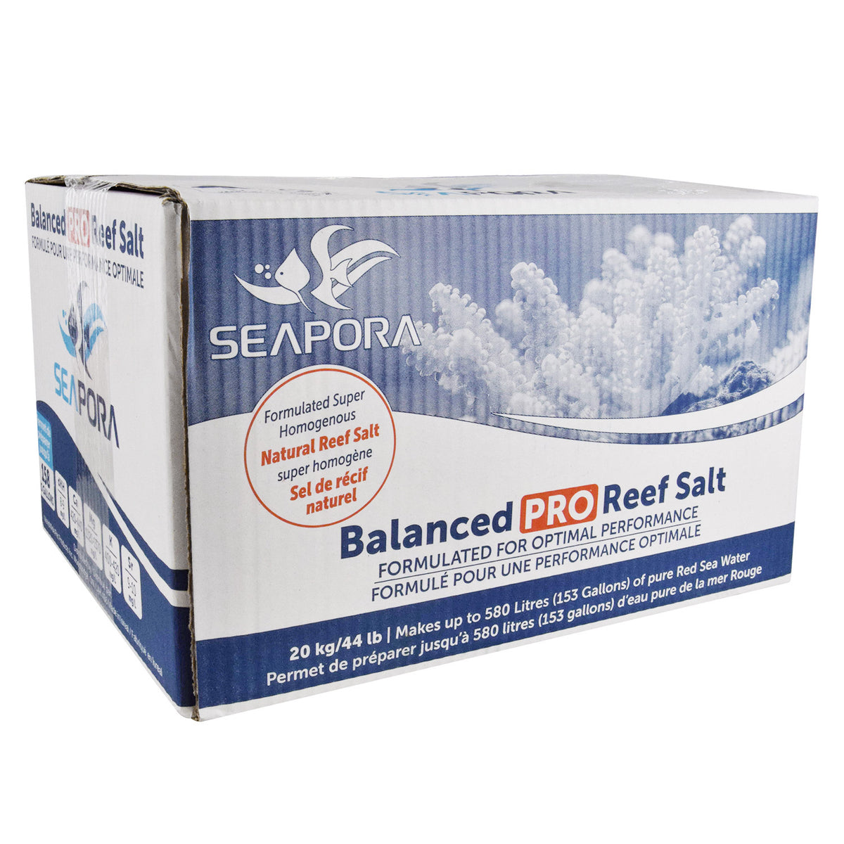 Seapora Balanced Pro Reef Salt Box - 160 gallon — Aquariumproducts.ca